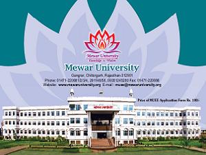 Mewar University Conducts MUEE 2013 on 04 May - Careerindia