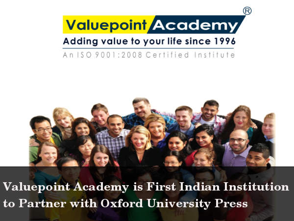 Valuepoint Academy becomes the First Indian Institution to Partner with ...