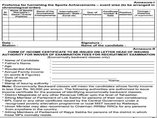 Indian Railways Recruitment 2018 For Group C Posts Under Sport Quota ...