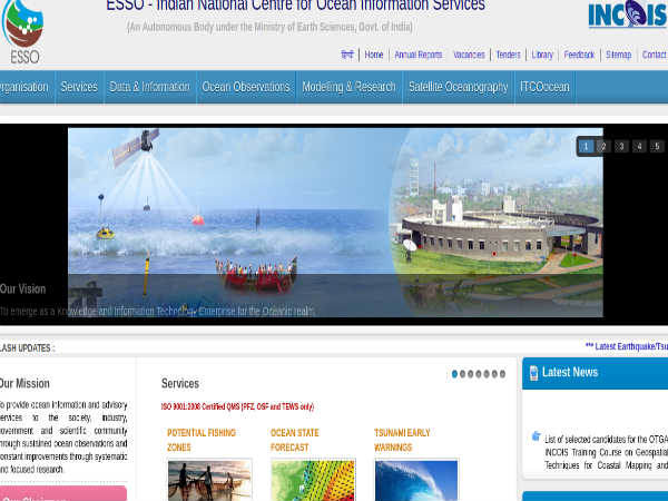 INCOIS Recruitment 2018 For Various Posts - Careerindia