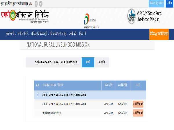MPSRLM Recruitment 2019 For 73 District Managers And Accountants; Apply ...