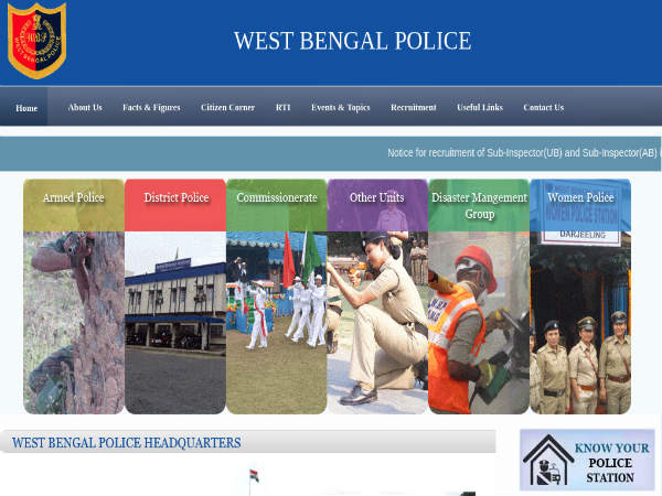 West Bengal Police Recruitment 2019: Apply For 668 WB SI Recruitment ...