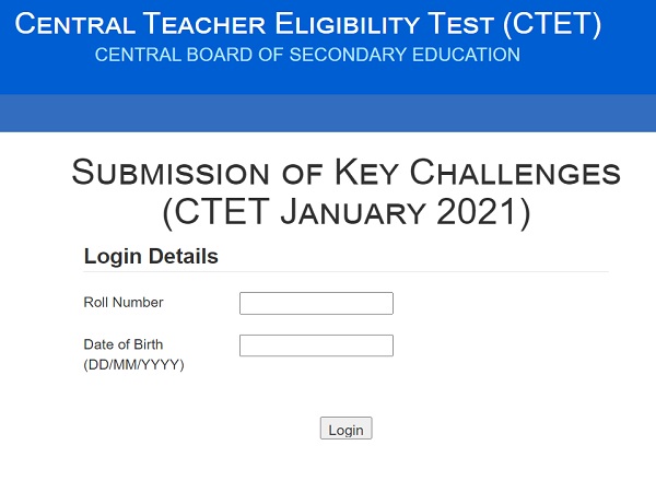CTET Answer Key 2021 Download PDF For Paper 1 And 2, Check OMR Sheet ...