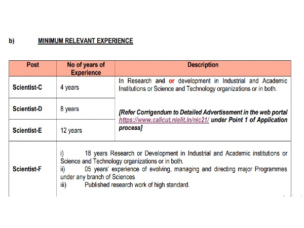 127 Scientist Vacancy in NIELIT NIC: Eligibility, How to Apply, Salary ...