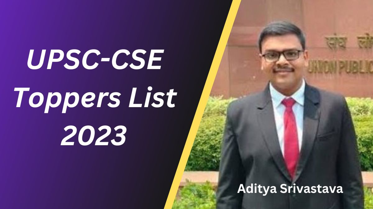 Upsc Cse Result 2023 Declared Check The Full List Of Candidates Here